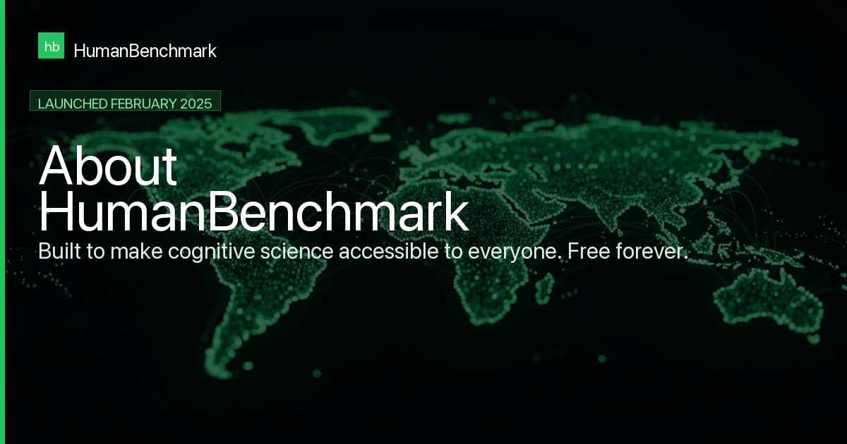 About — Human Benchmark